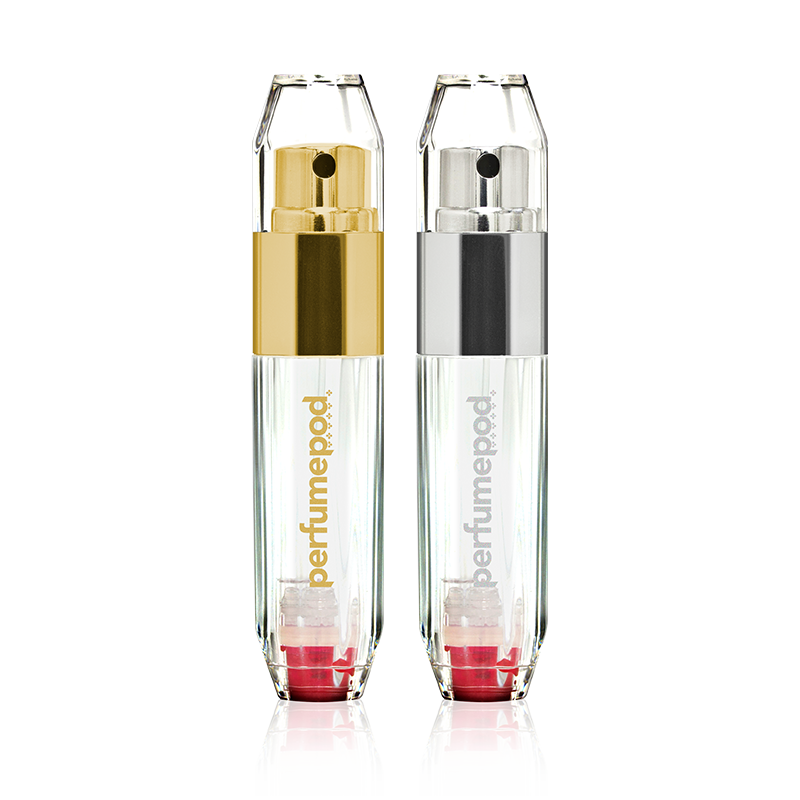CRYSTAL DUO – silver and gold - Perfume Pod